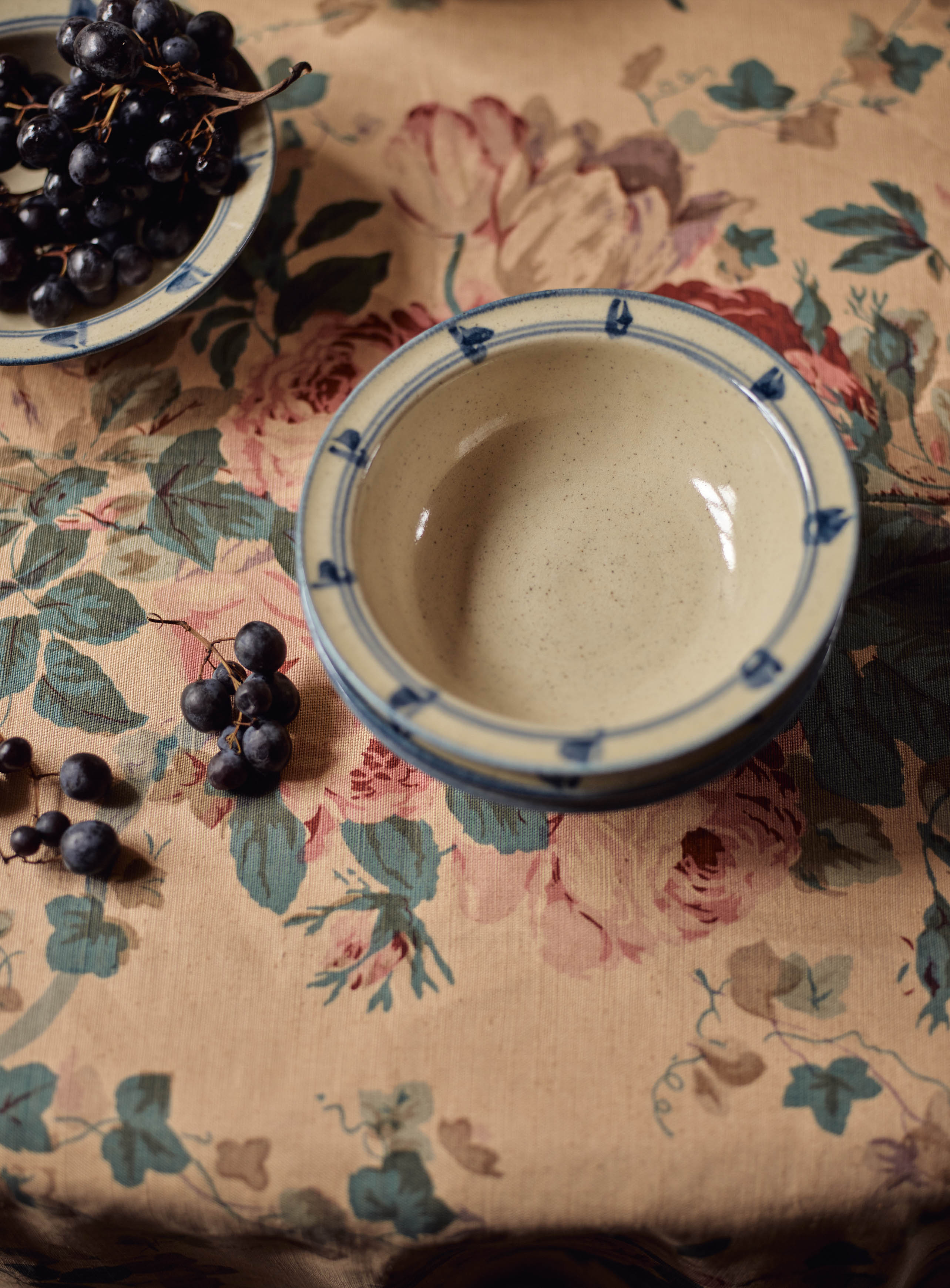 Inky Painted Cereal Bowl | Rowen & Wren