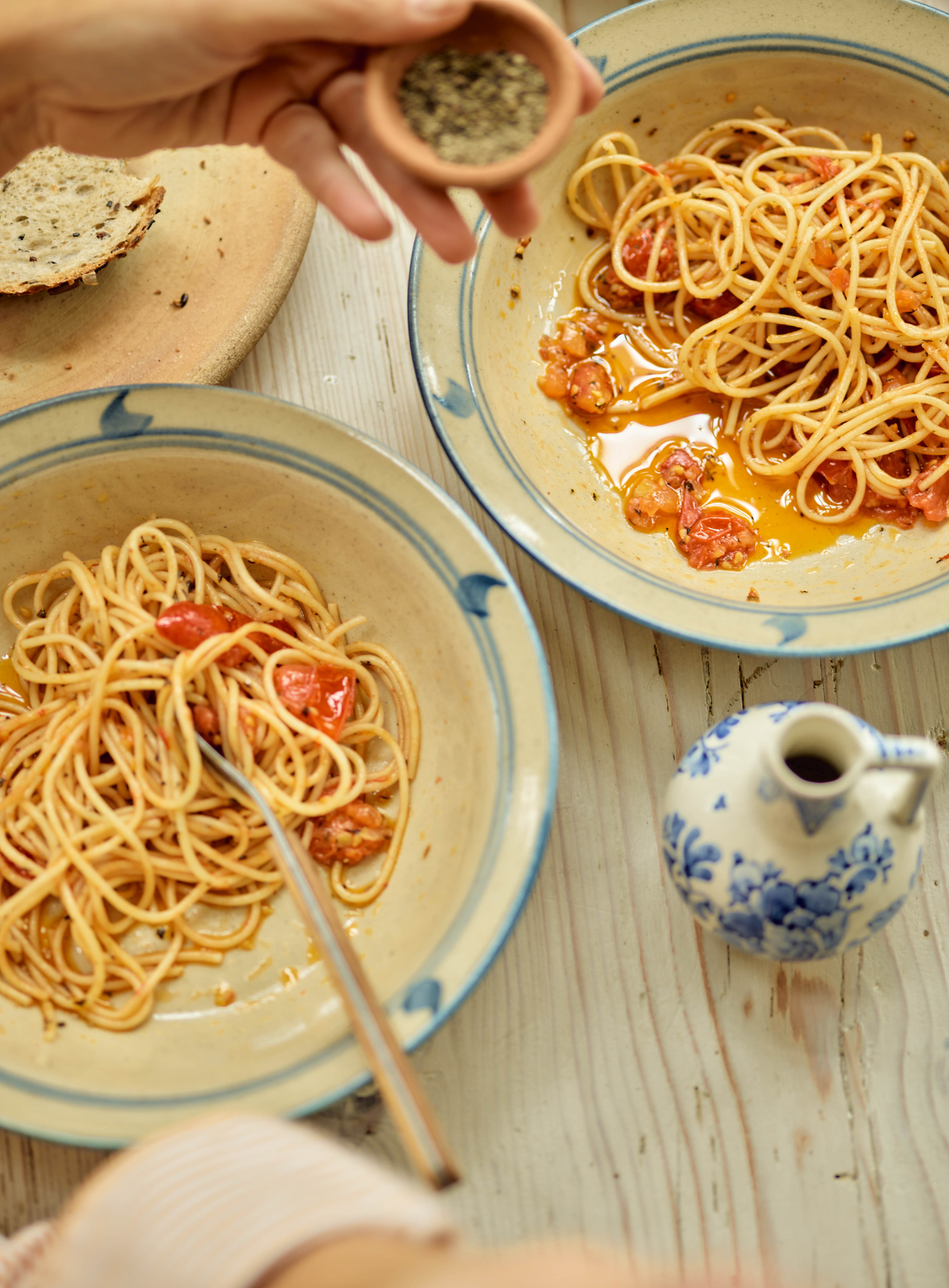 Inky Painted Pasta Bowl | Rowen & Wren