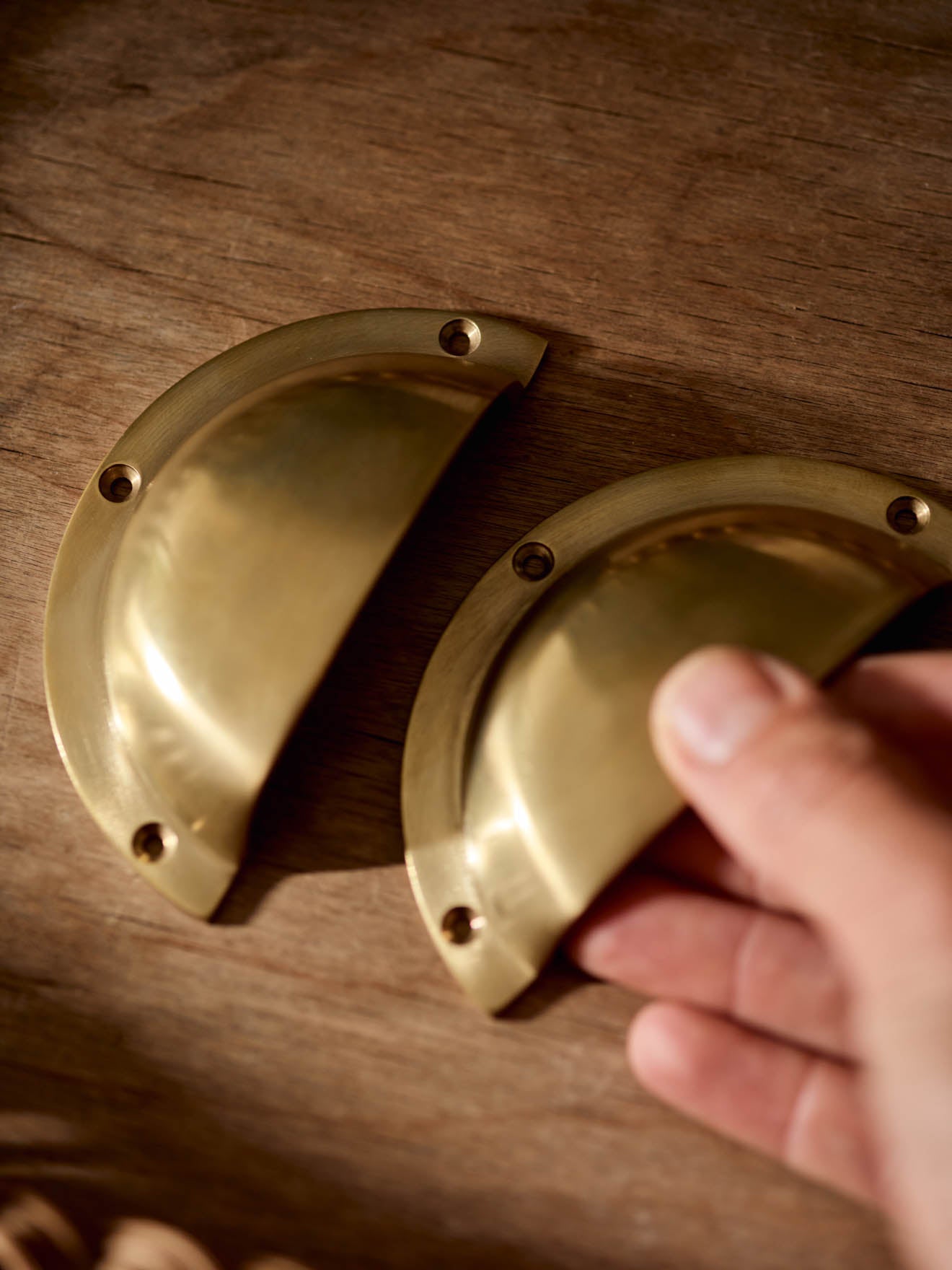 Grove Cup Handle | Brass Cup Handle | Rowen & Wren