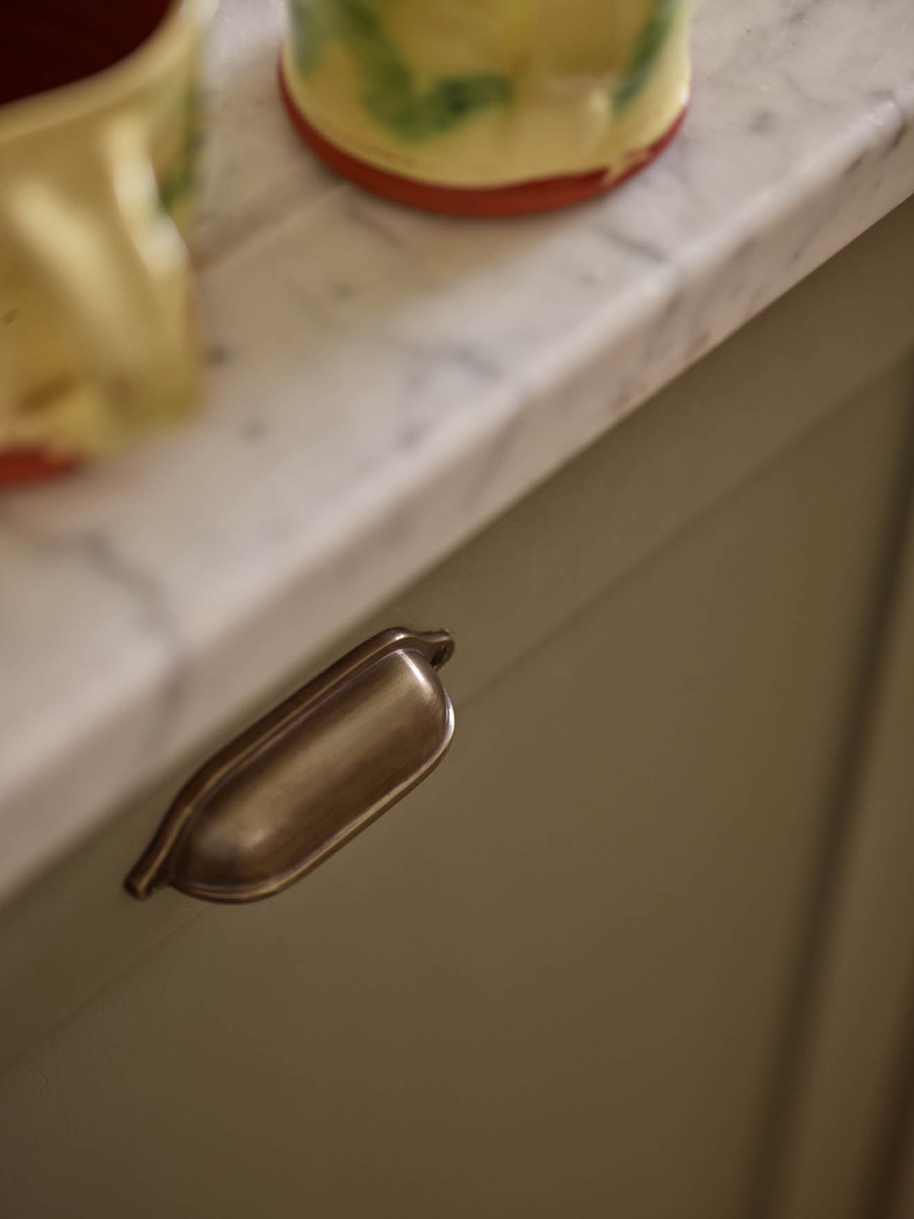 Grove Drawer Handle, Aged Bronze | Rowen & Wren