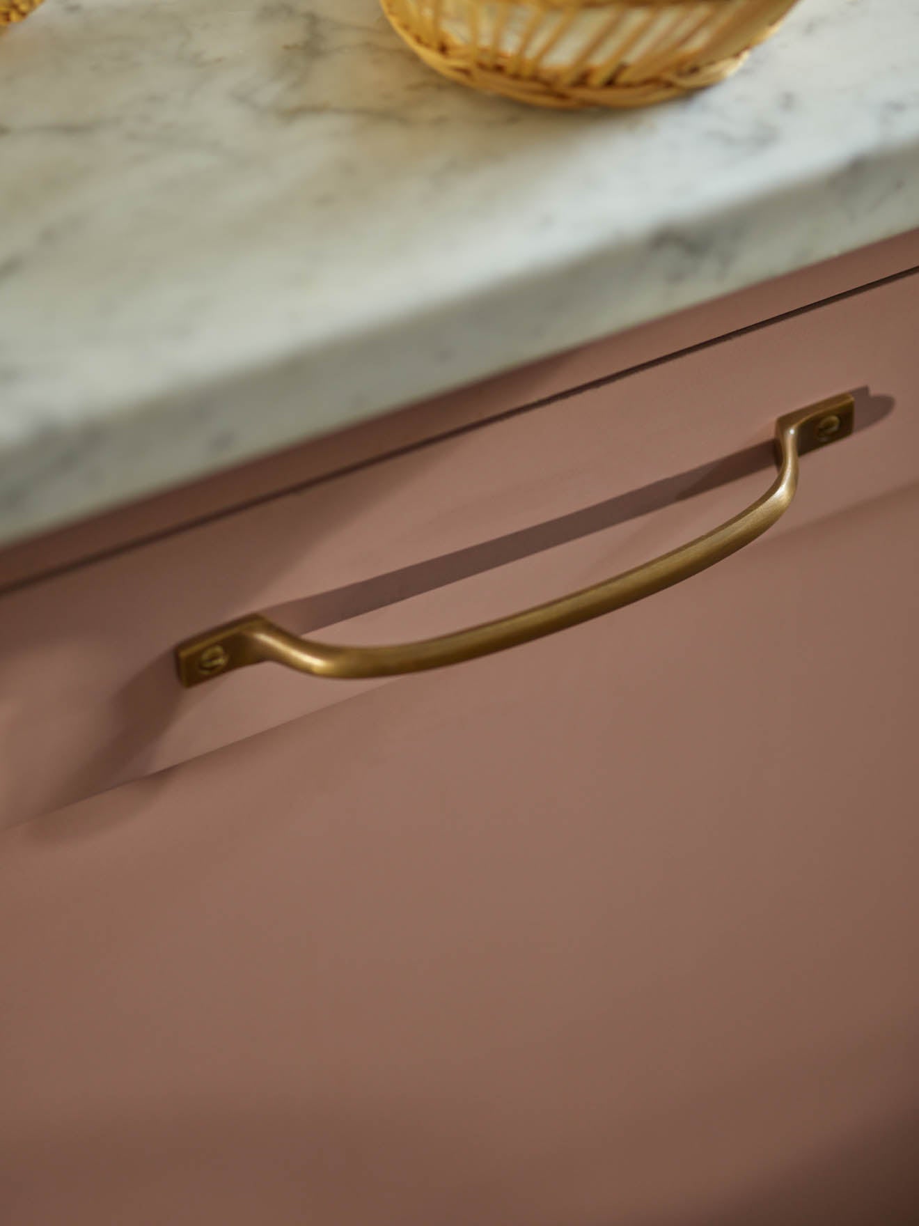 Grove Pull Handle, Long | Brass Pull Handle | Rowen & Wren