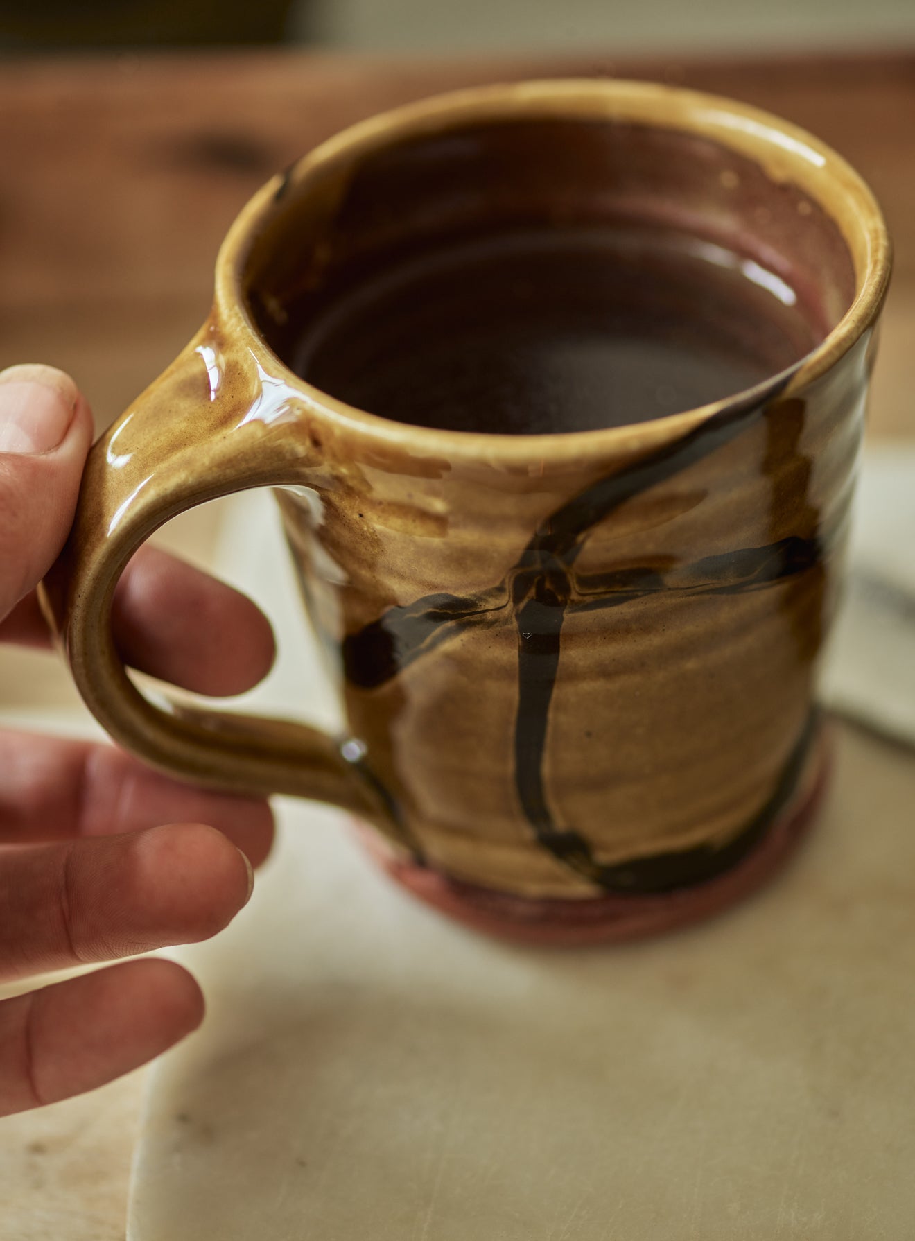 Handmade Terracotta Tea Mug | Rowen & Wren