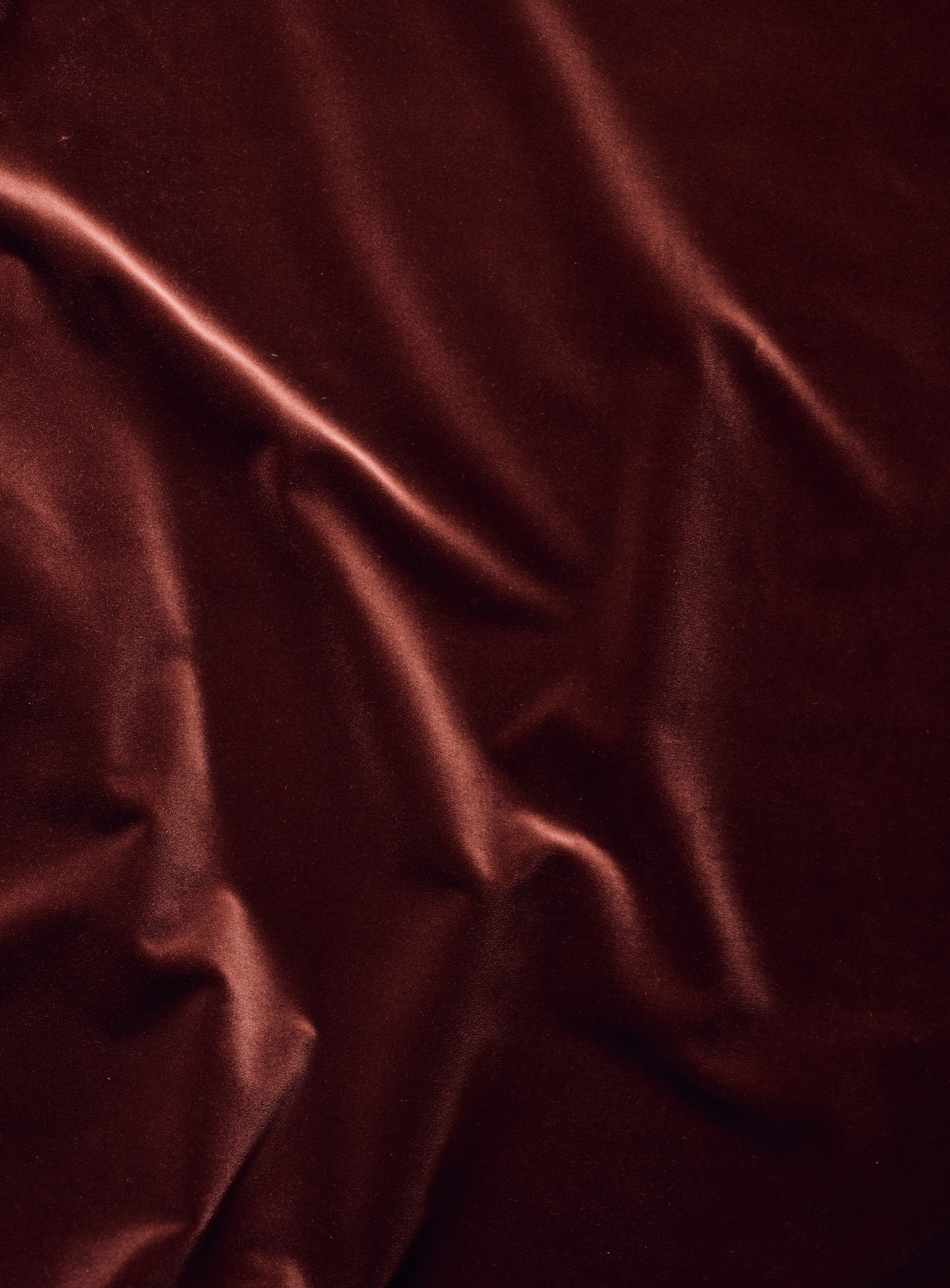 Bromley Wingback Chair, Rust Velvet | Rowen & Wren