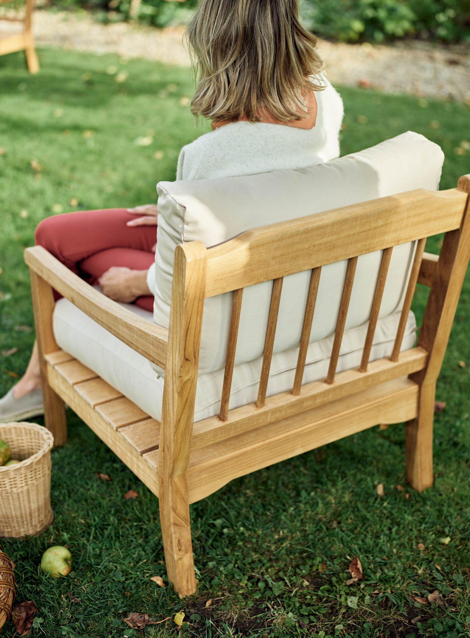 Emerson Garden Armchair, Terracotta Rose – Rowen & Wren