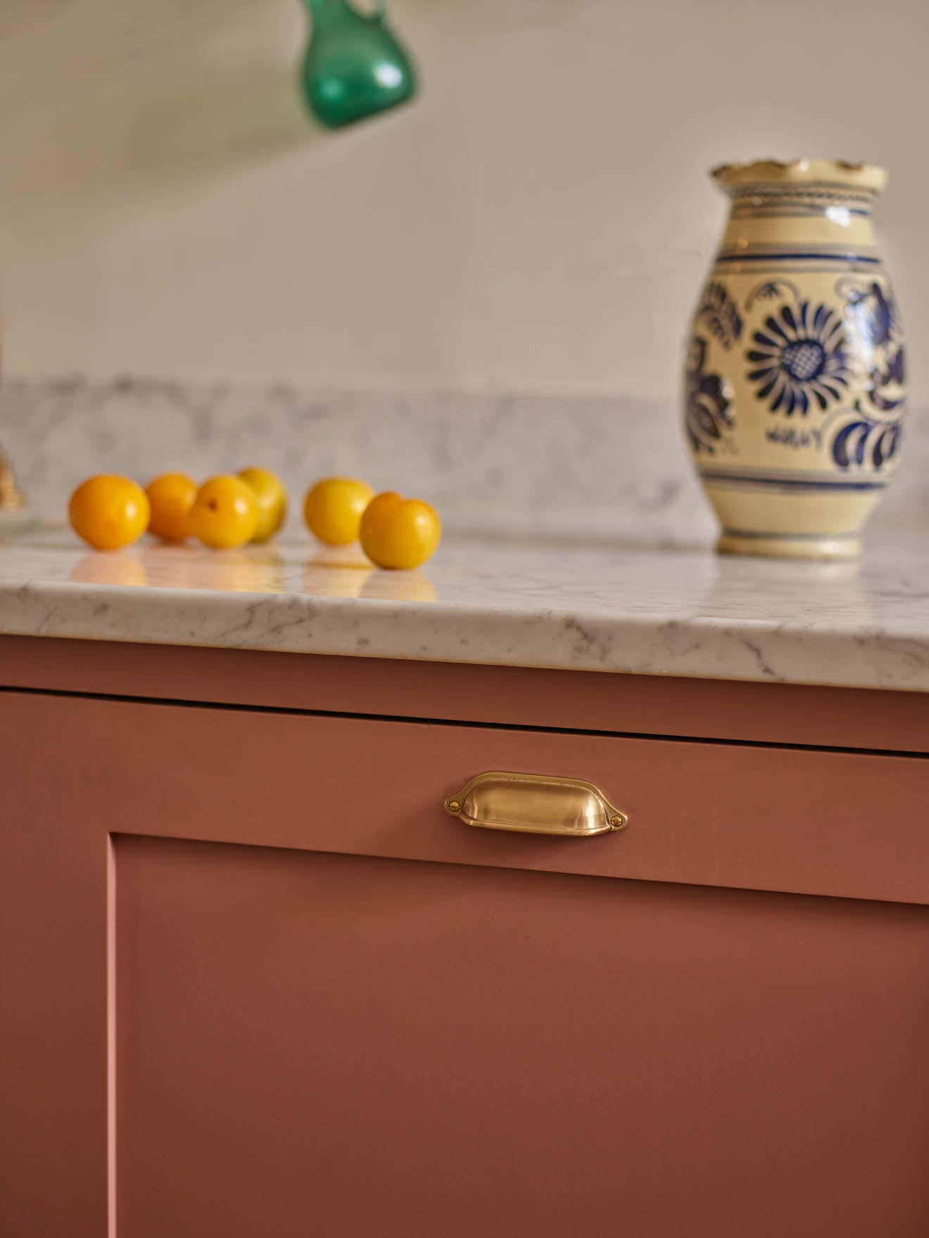 Grove Drawer Handle, Matt Brass | Rowen & Wren