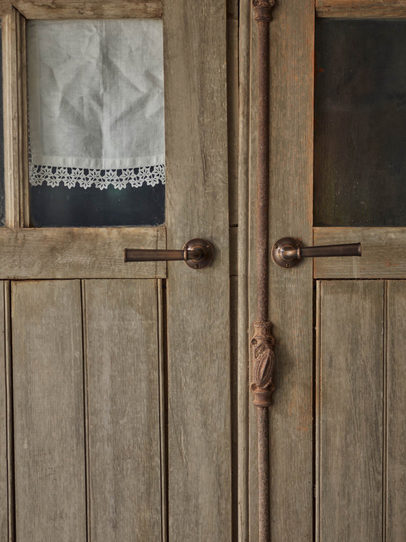 Grove Levered Door Handles, Aged Bronze | Rowen & Wren