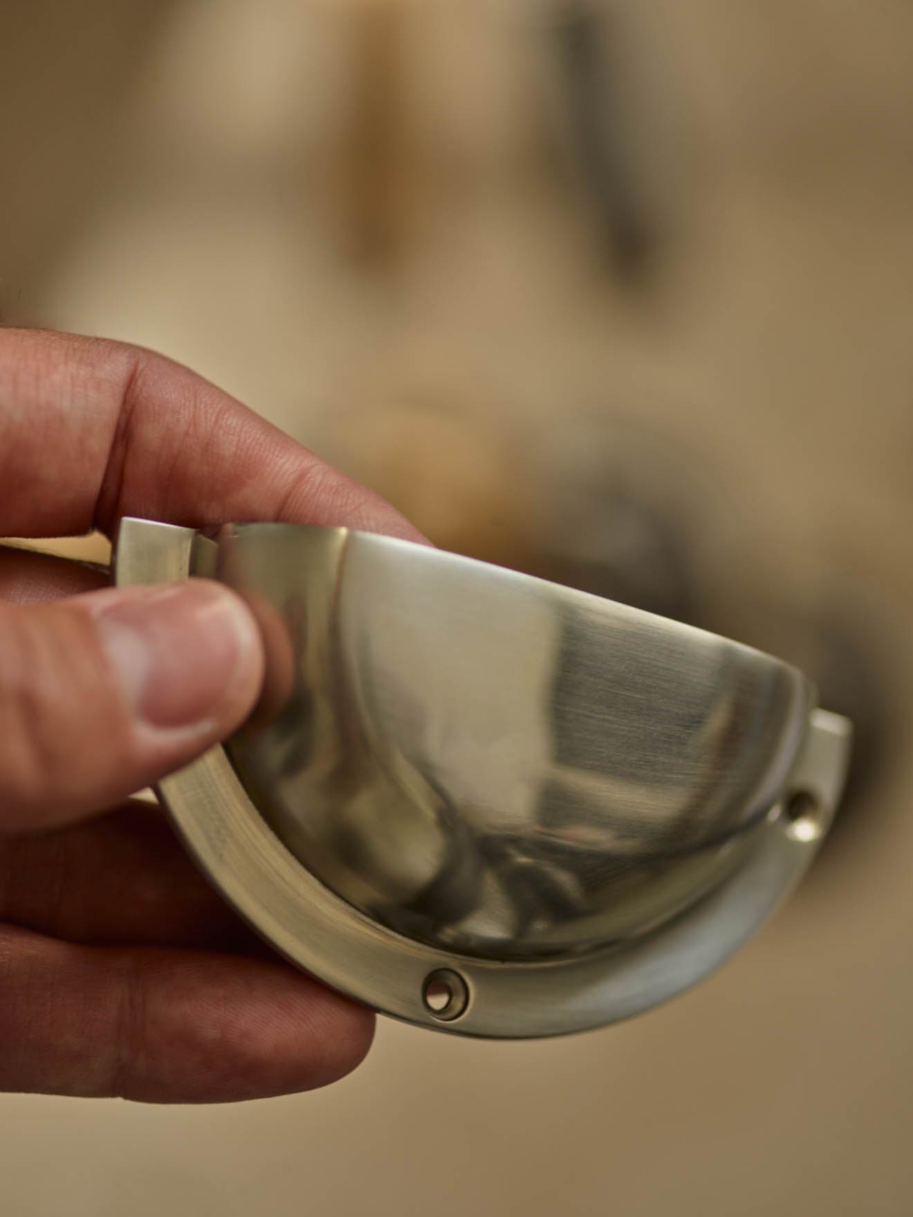 Grove Cup Handle | Brass Cup Handle | Rowen & Wren