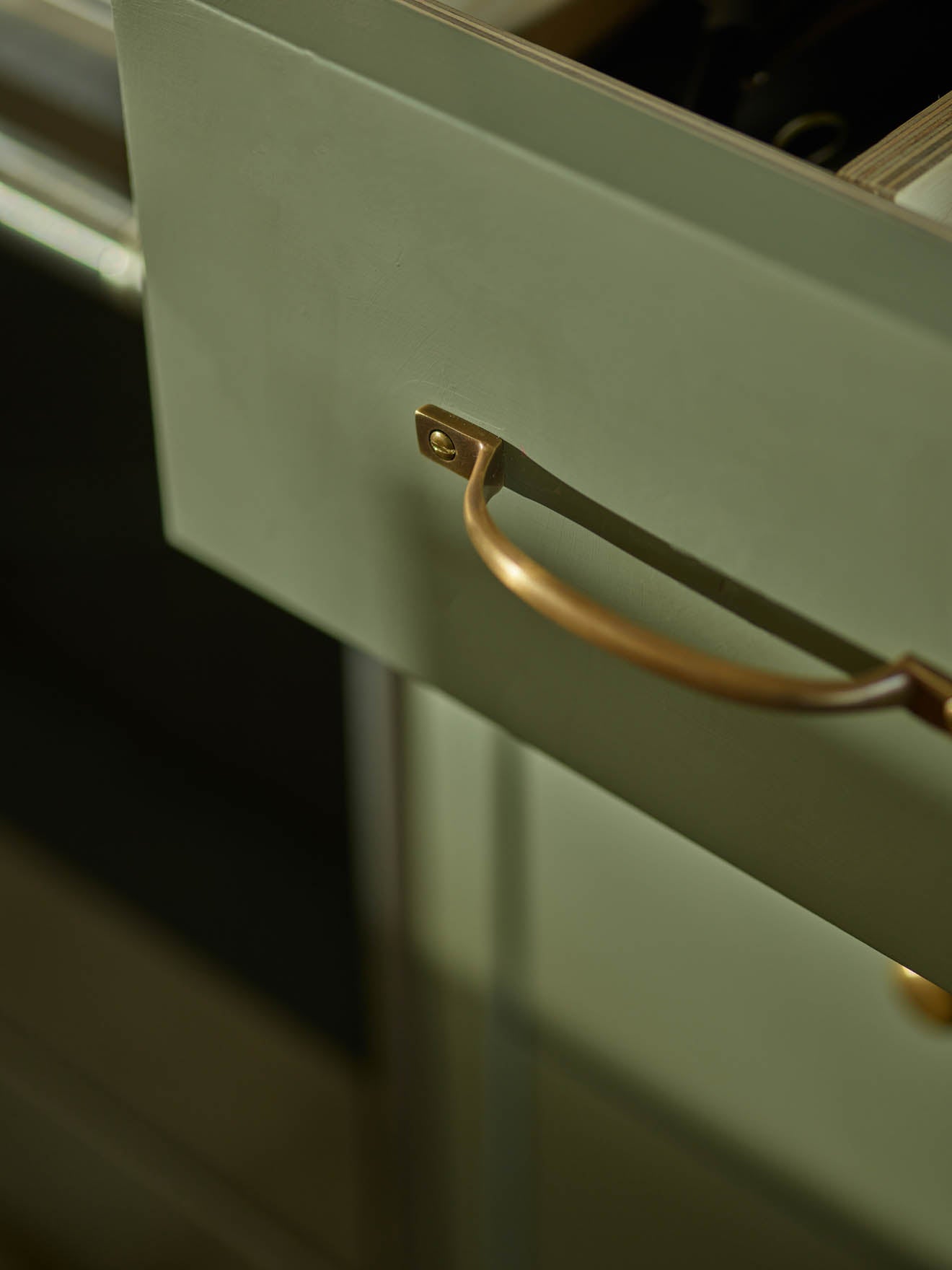 Grove Pull Handle, Short | Brass Pull Handle | Rowen & Wren