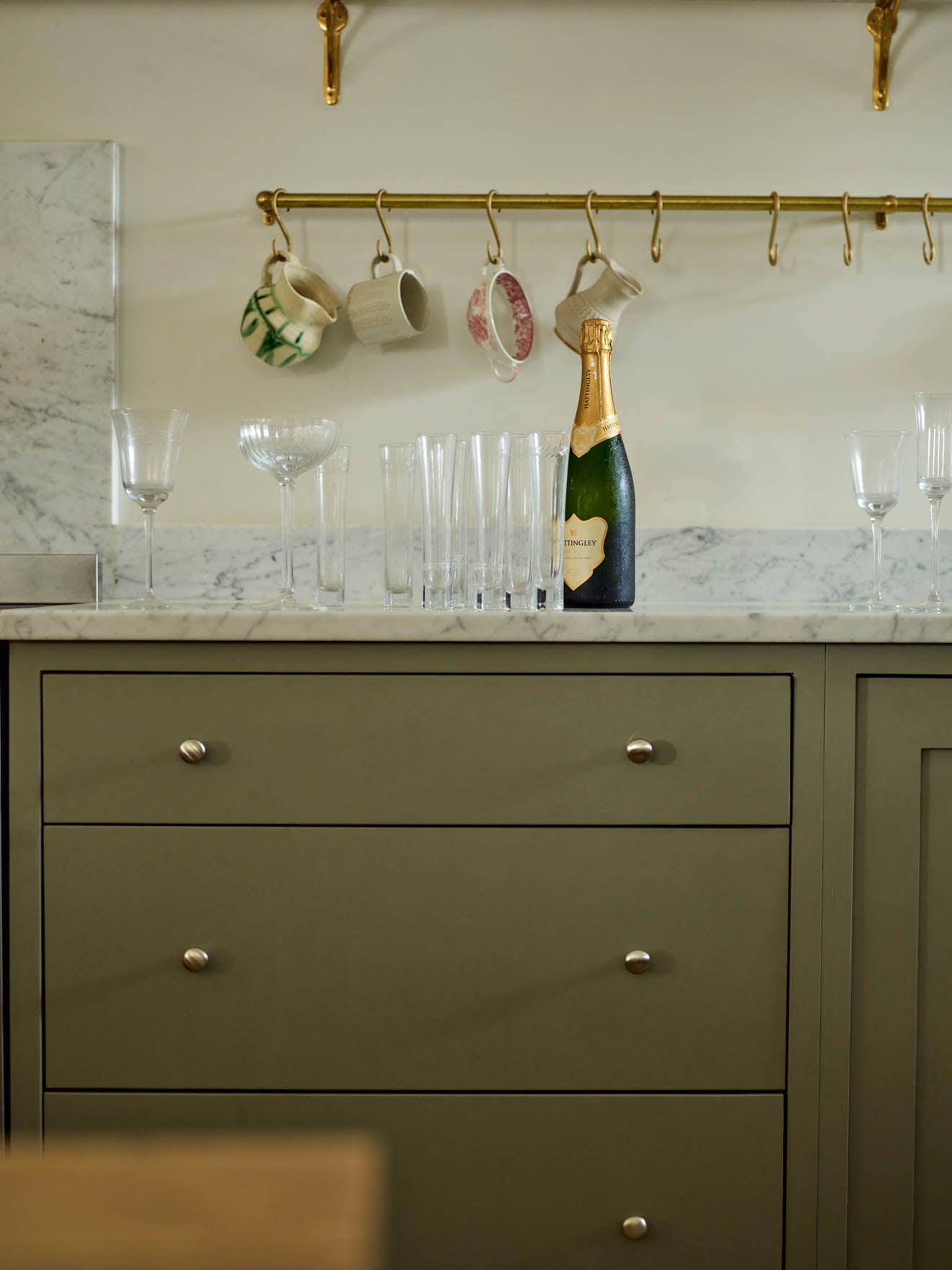 Grove Simple Knob, Large | Metal Drawer Knob | Rowen & Wren