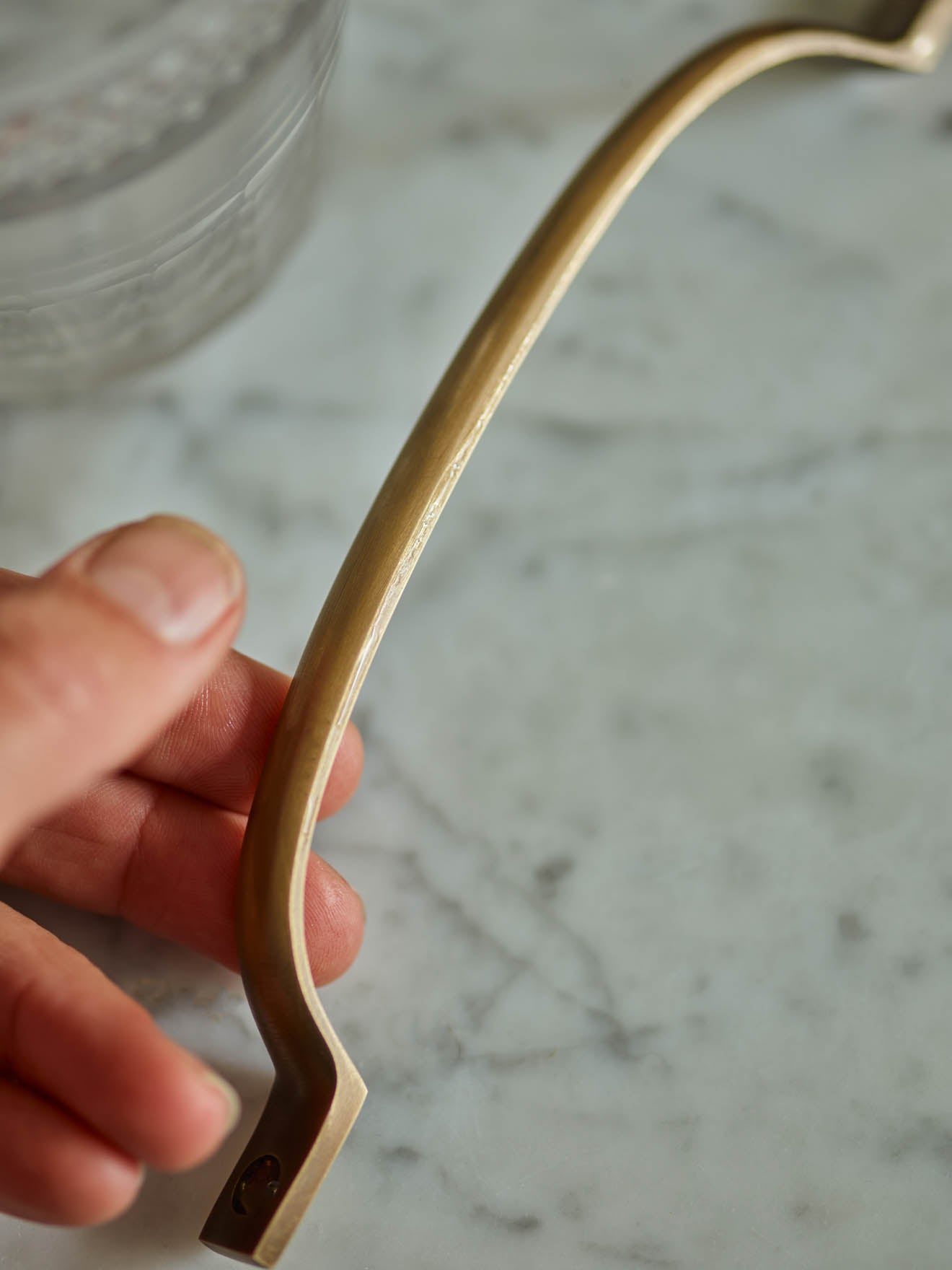 Grove Pull Handle, Long | Brass Pull Handle | Rowen & Wren