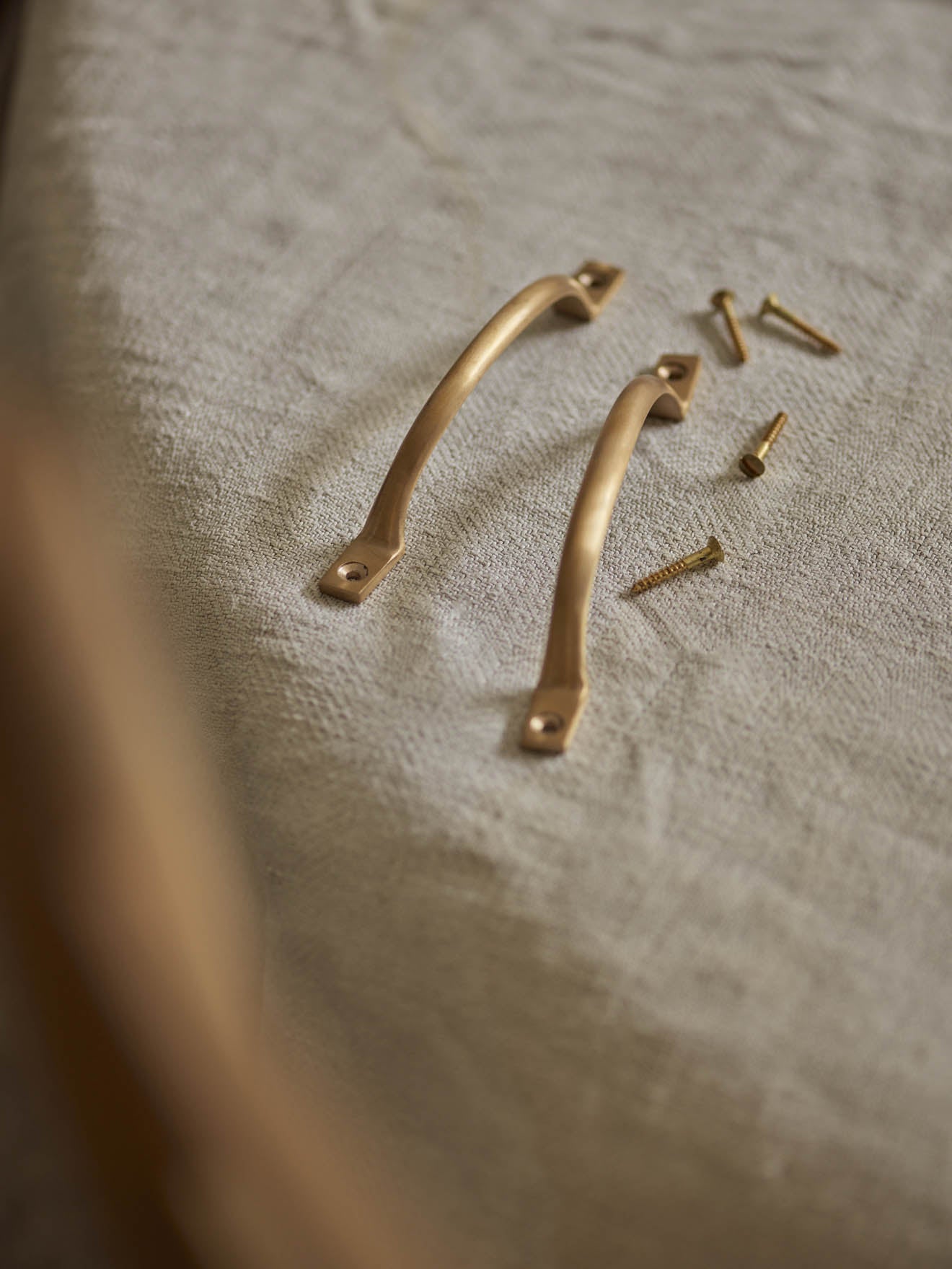 Grove Pull Handle, Short | Brass Pull Handle | Rowen & Wren