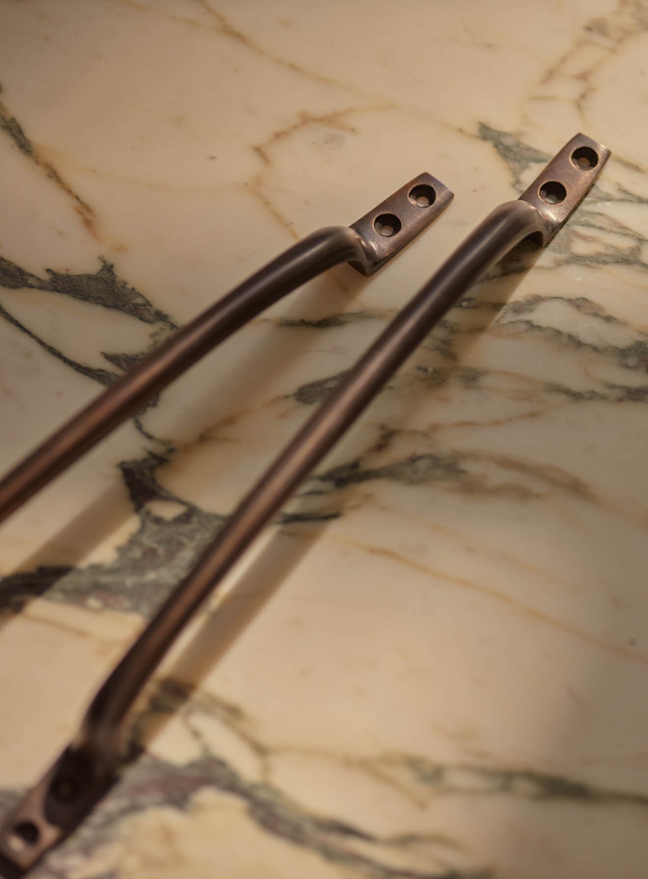 Grove Pull Handle, Long | Brass Pull Handle | Rowen & Wren