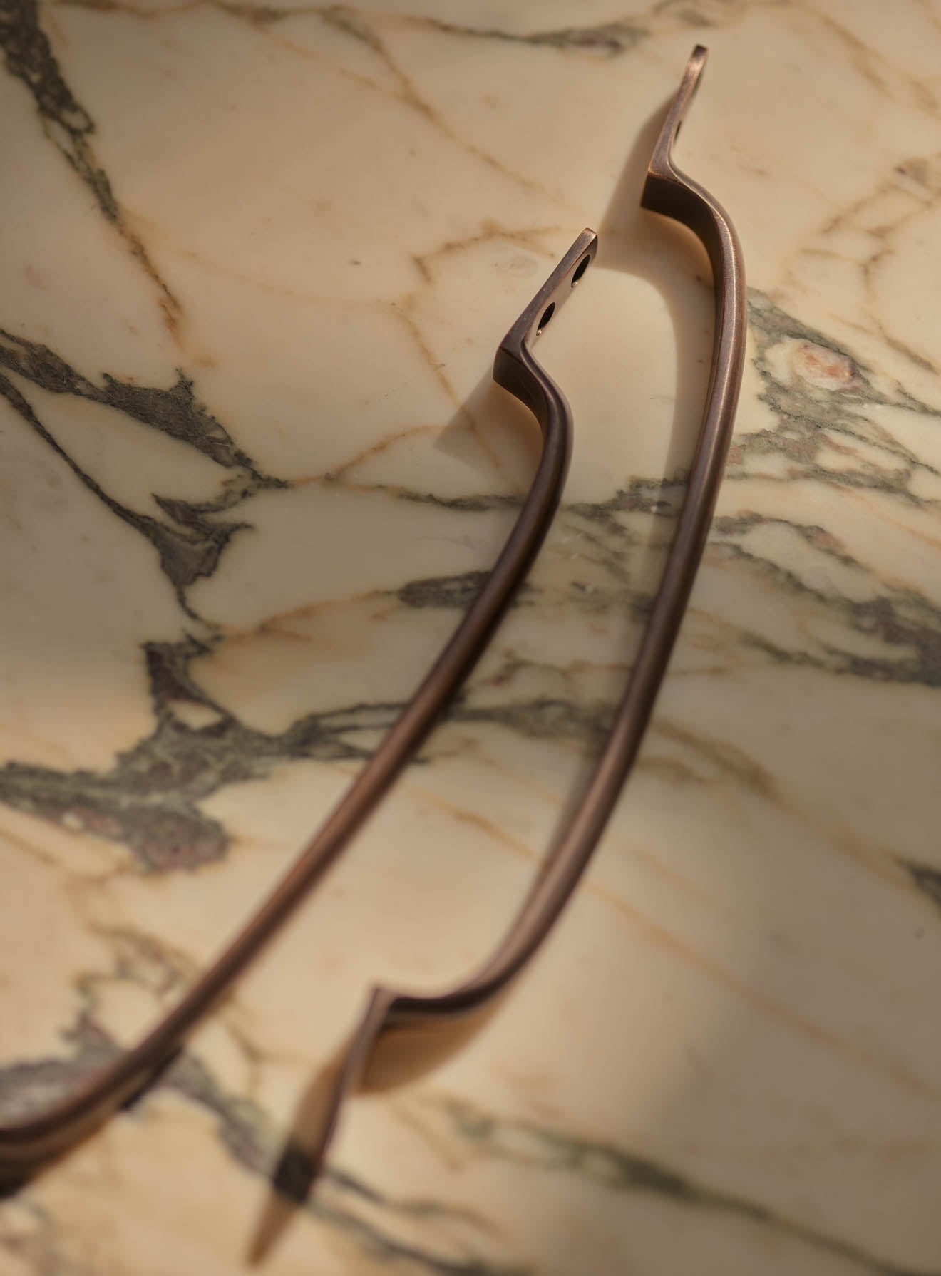 Grove Pull Handle, Long | Brass Pull Handle | Rowen & Wren