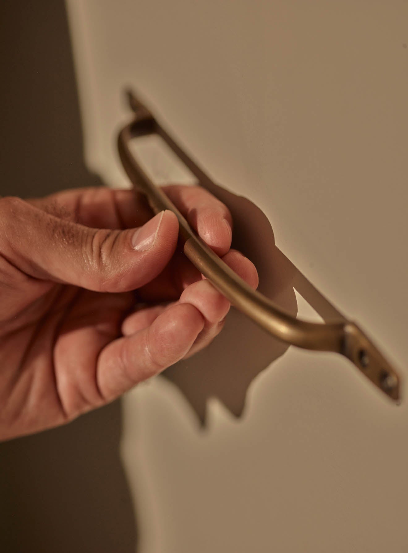 Grove Pull Handle, Long | Brass Pull Handle | Rowen & Wren