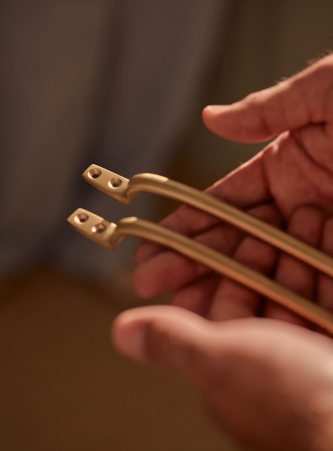 Grove Pull Handle, Long | Brass Pull Handle | Rowen & Wren