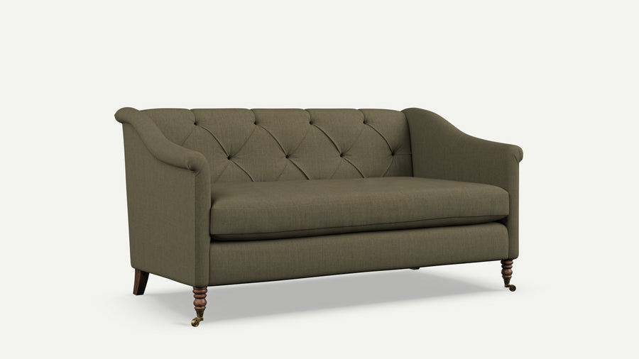 Elbert Sofa, Moss Linen | Rowen & Wren