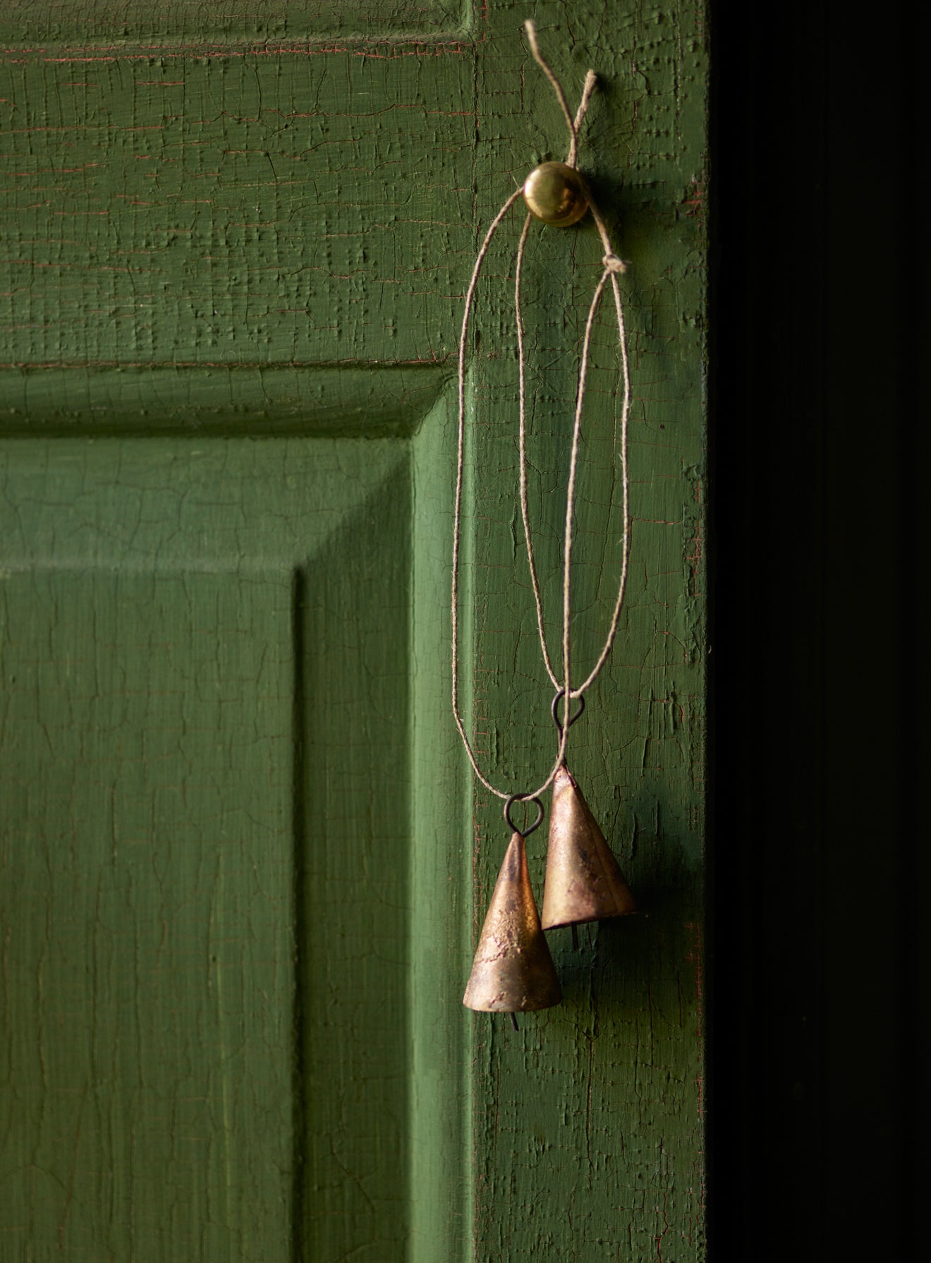 Rustic Bell Decoration, Set of Six – Rowen & Wren