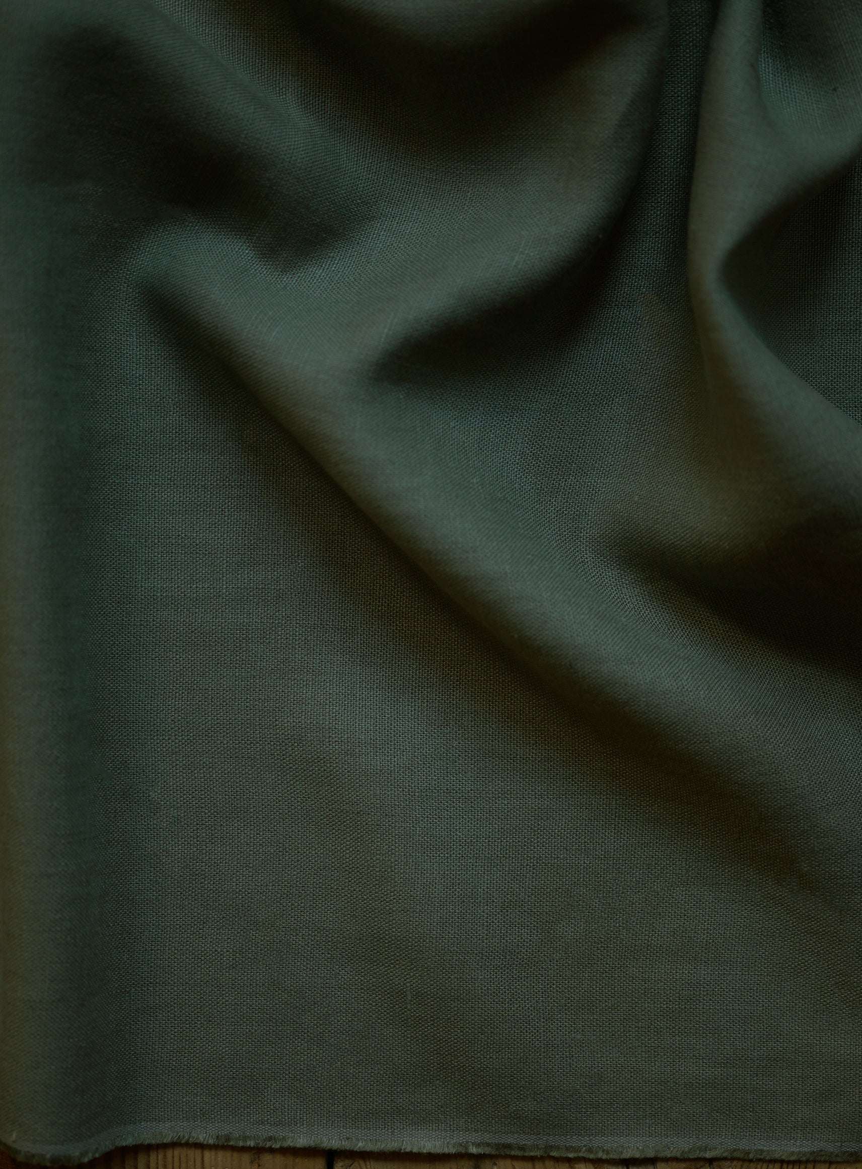 Elbert Armchair, Moss Linen | Rowen & Wren