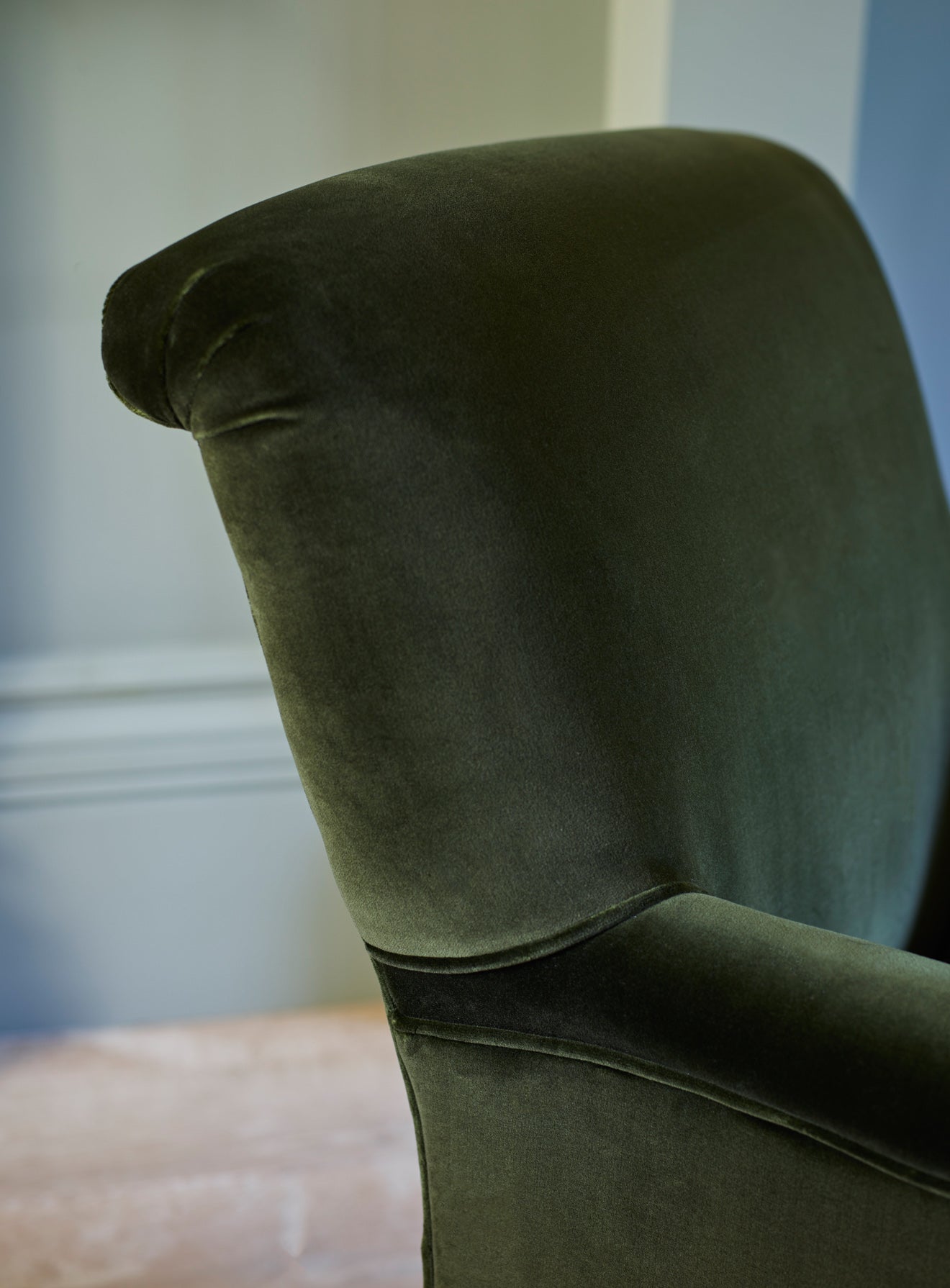 Cotton Velvet, Dark Olive – Rowen & Wren