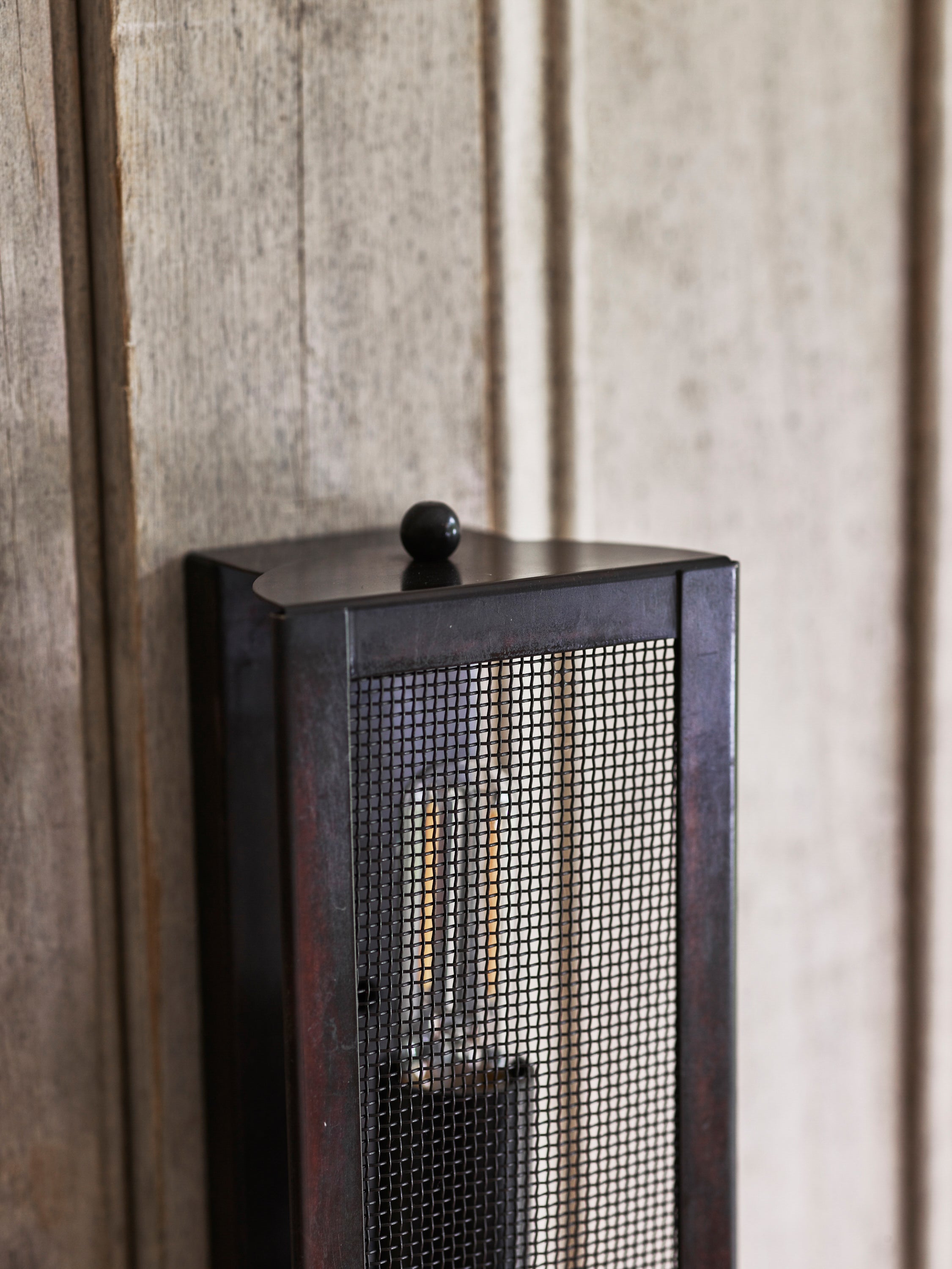 Gauzed Wall Light, Antique Bronze | Rowen & Wren
