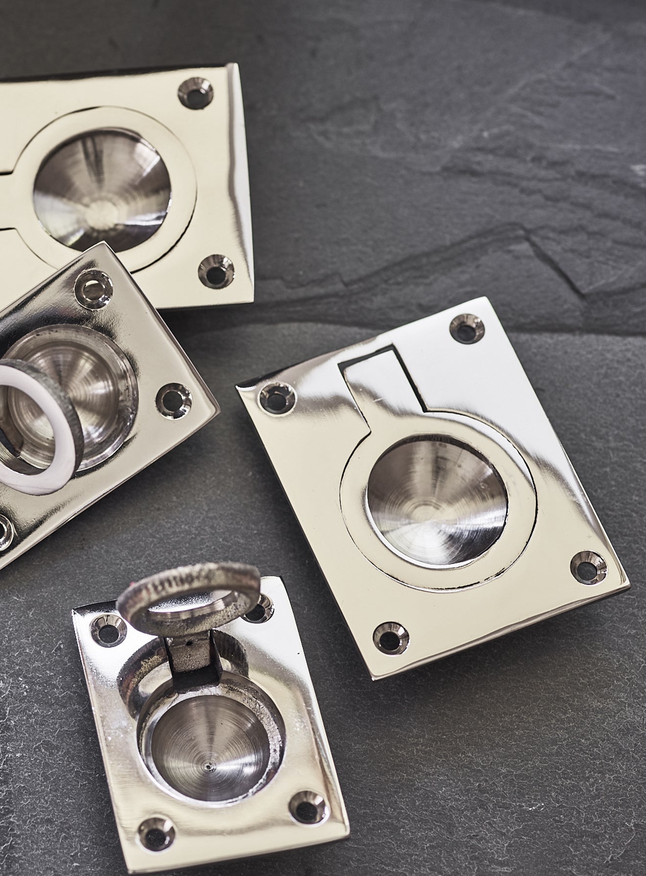 Grove Rectangular Ring Pull Handle, Large | Rowen & Wren