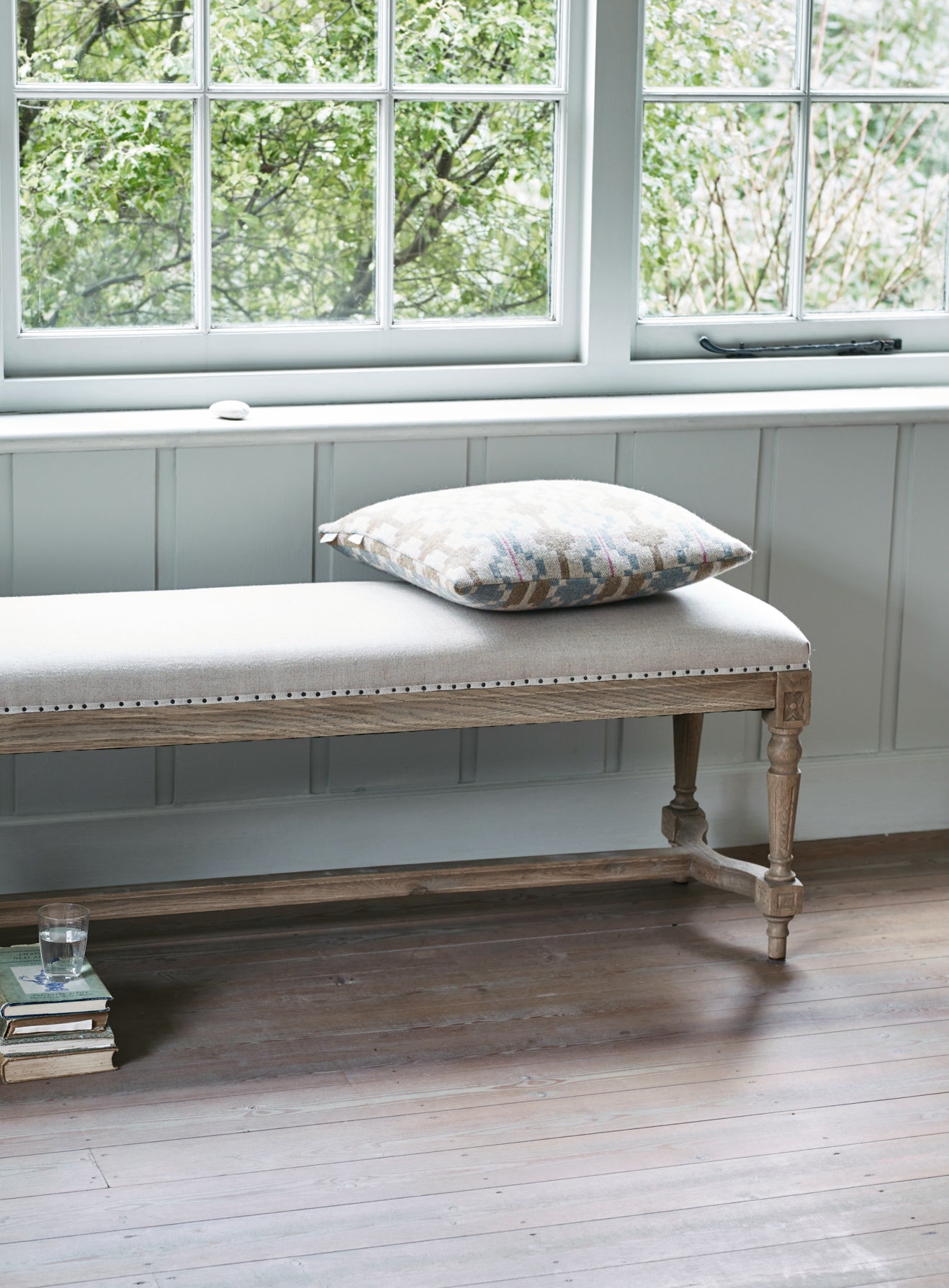Latham Linen Bench | Rowen & Wren