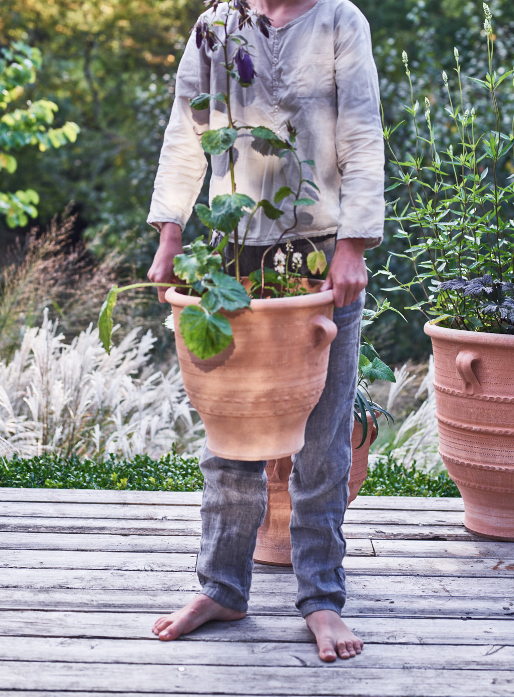 Thrapsano Terracotta Pot, Small | Rowen & Wren